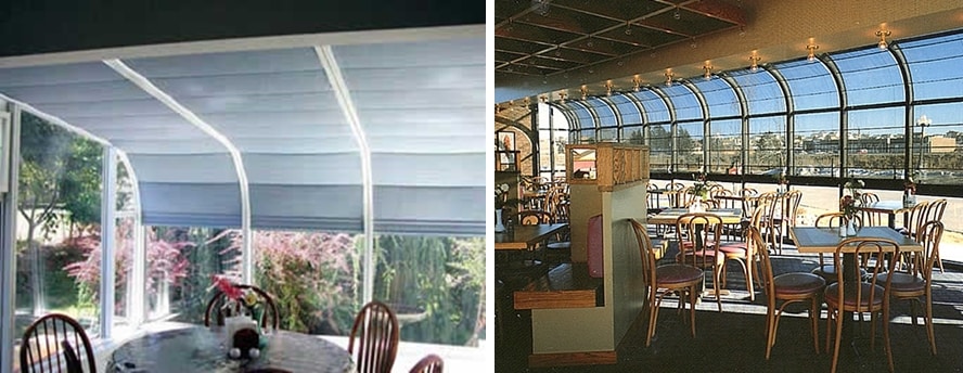 Sunshine Rooms Solarium Shades by Thermal Designs